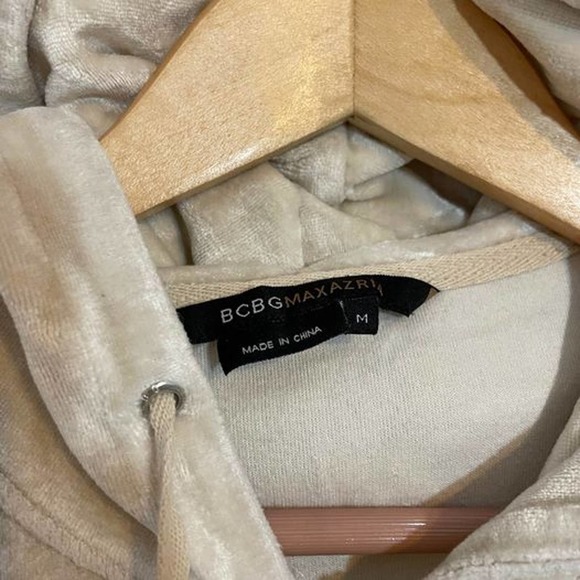 BCBGMaxAzria | Tops | Bcbg Y2k Velour Tracksuit Jacket Rhinestone ...